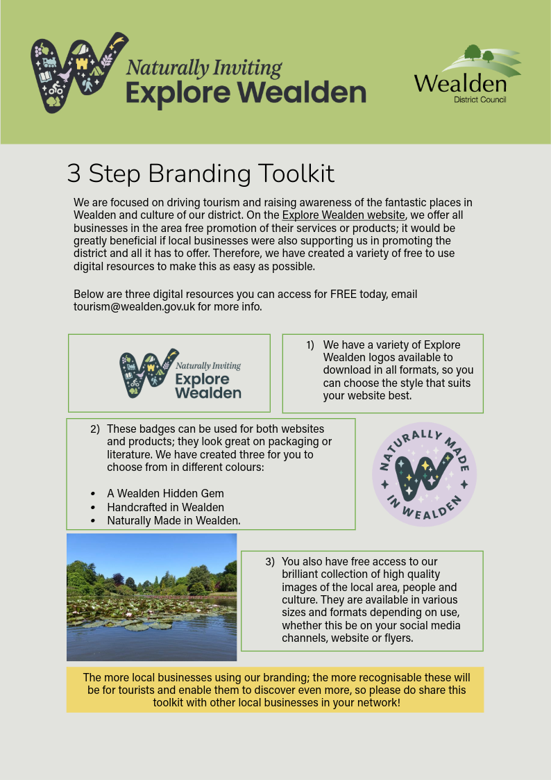 Toolkit for Explore Wealden